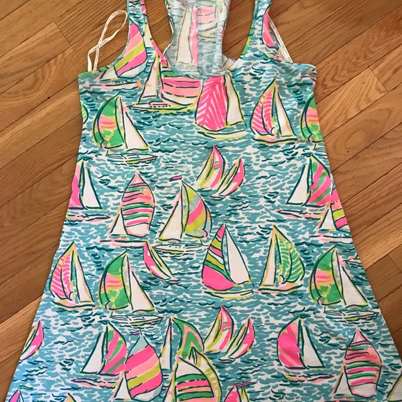 Lilly Pulitzer | Dresses | Lilly Pulitzer You Gotta Regatta Melle Dress ...